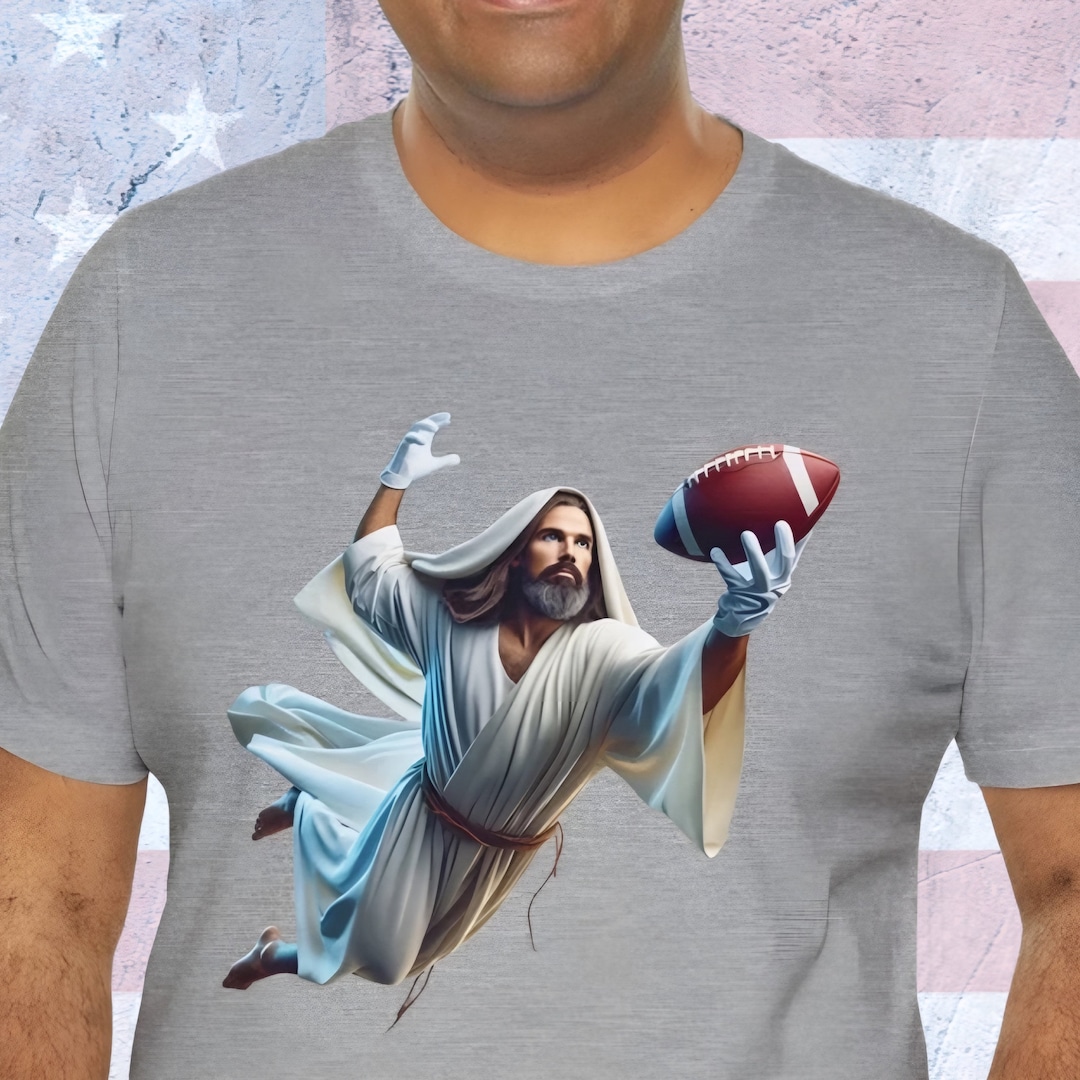Jesus Christ Football Star - Etsy