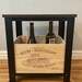 Wine Box Side Table - Etsy