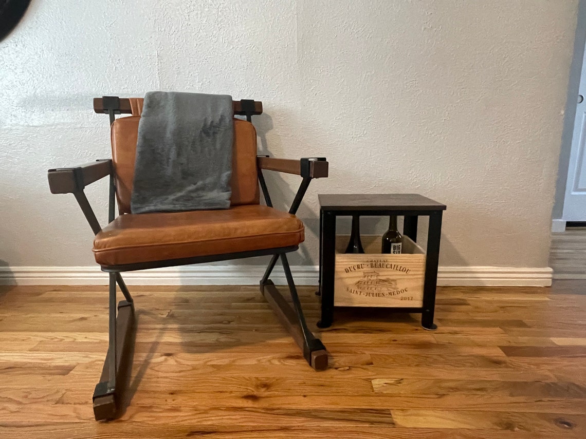 Wine Box Side Table - Etsy