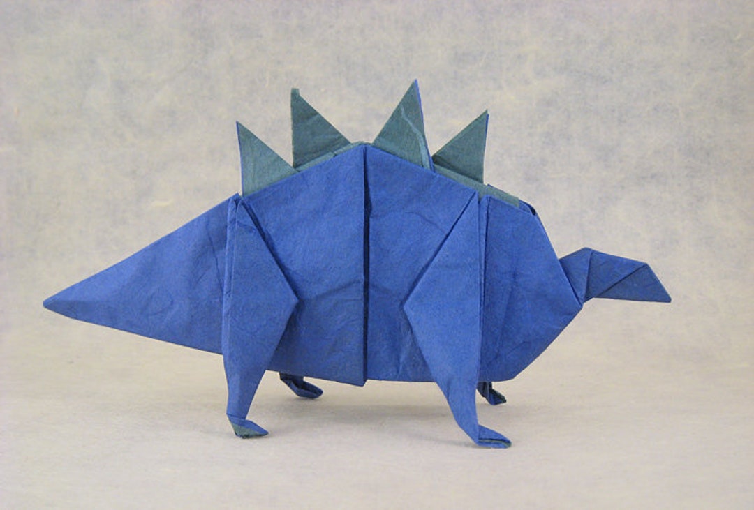 Origami Stegosaurus - Etsy