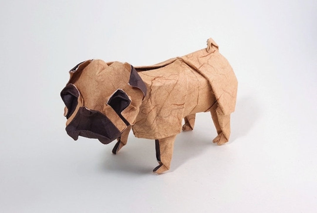 Origami Dog - Pug - Etsy