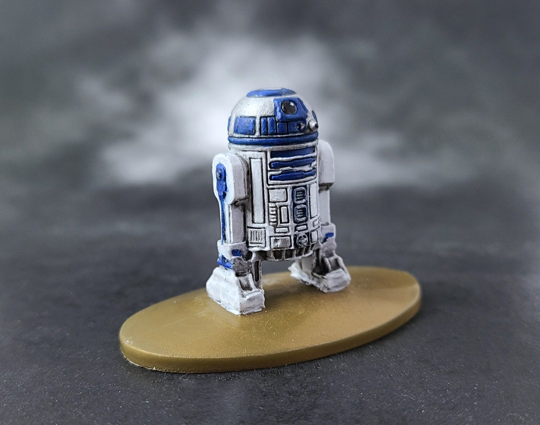 Star Wars R2D2 Painted Miniature - Etsy