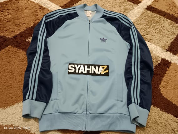 Vintage Adidas Track Top Jacket RARE 80s ATP Ventex - Gem