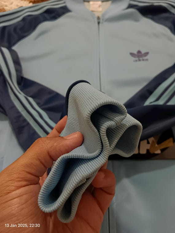 Vintage Adidas Track Top Jacket RARE 80s ATP Ventex - Gem