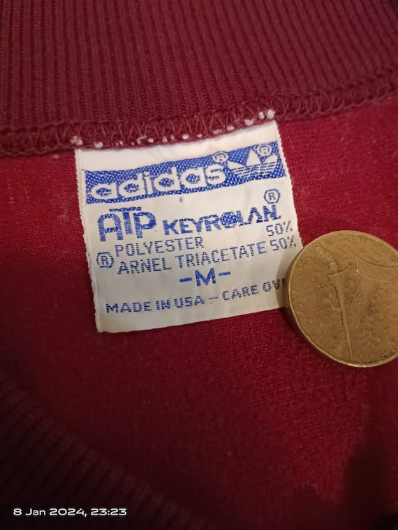 Vintage Adidas Track Top Jacket RARE 80s ATP Keyrolan - Gem