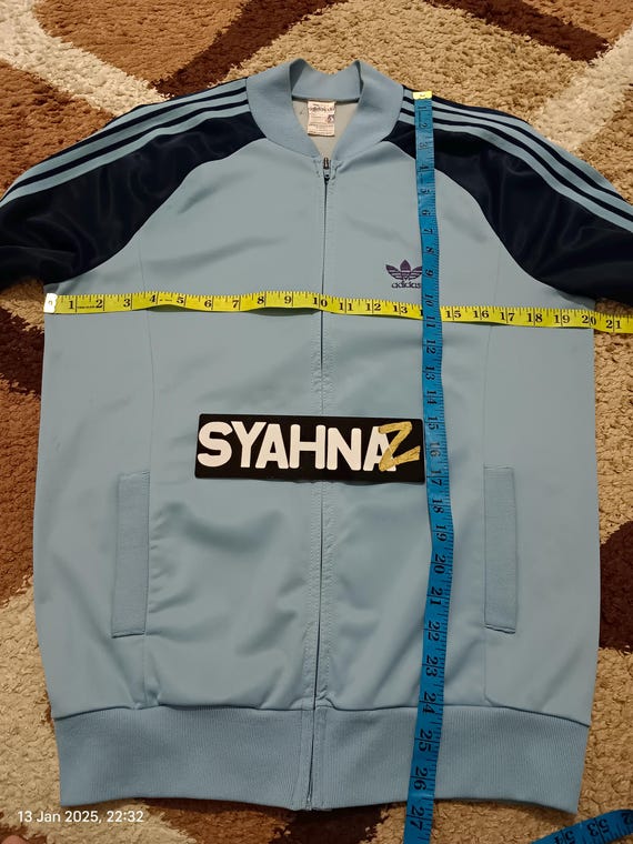 Vintage Adidas Track Top Jacket RARE 80s ATP Ventex - Gem