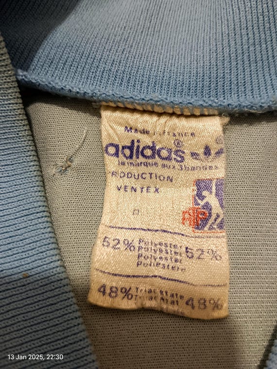 Vintage Adidas Track Top Jacket RARE 80s ATP Ventex - Gem