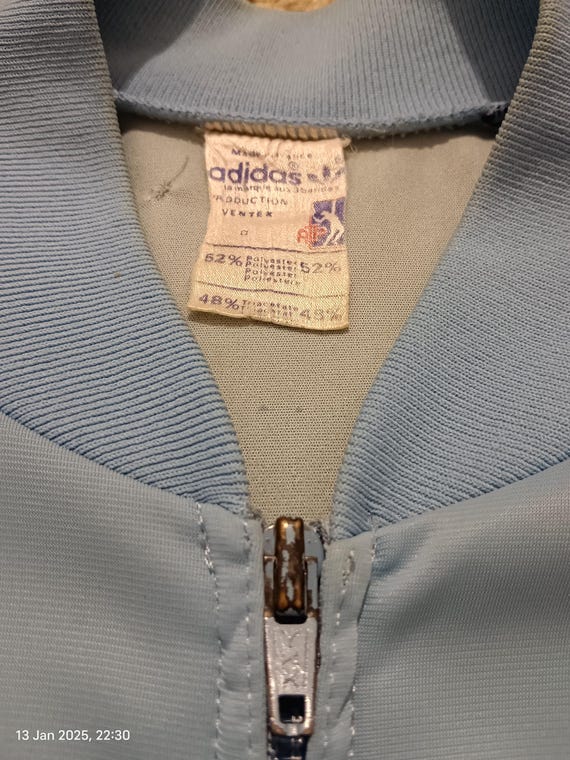 Vintage Adidas Track Top Jacket RARE 80s ATP Ventex - Gem