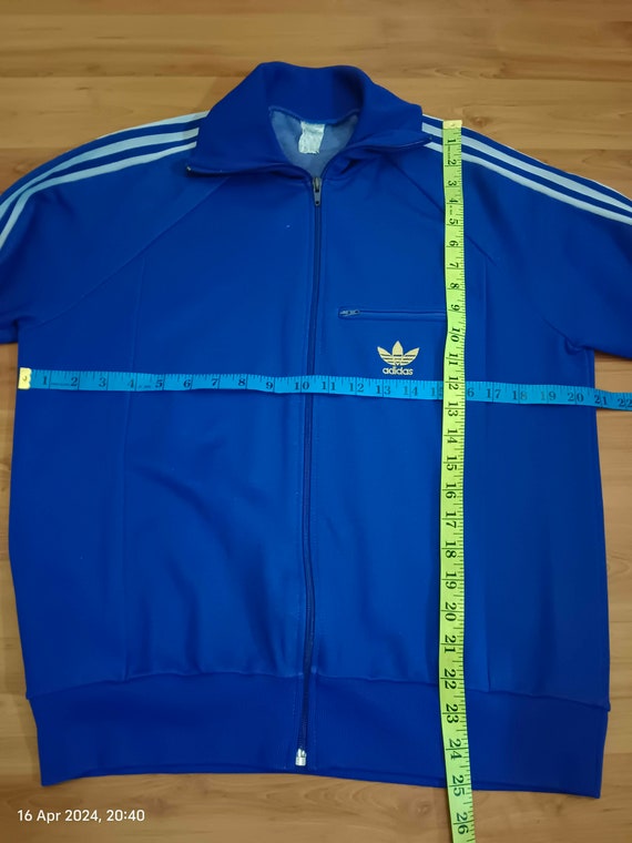 Vintage Adidas Track Top Jacket RARE 80s ATP Ventex - Gem