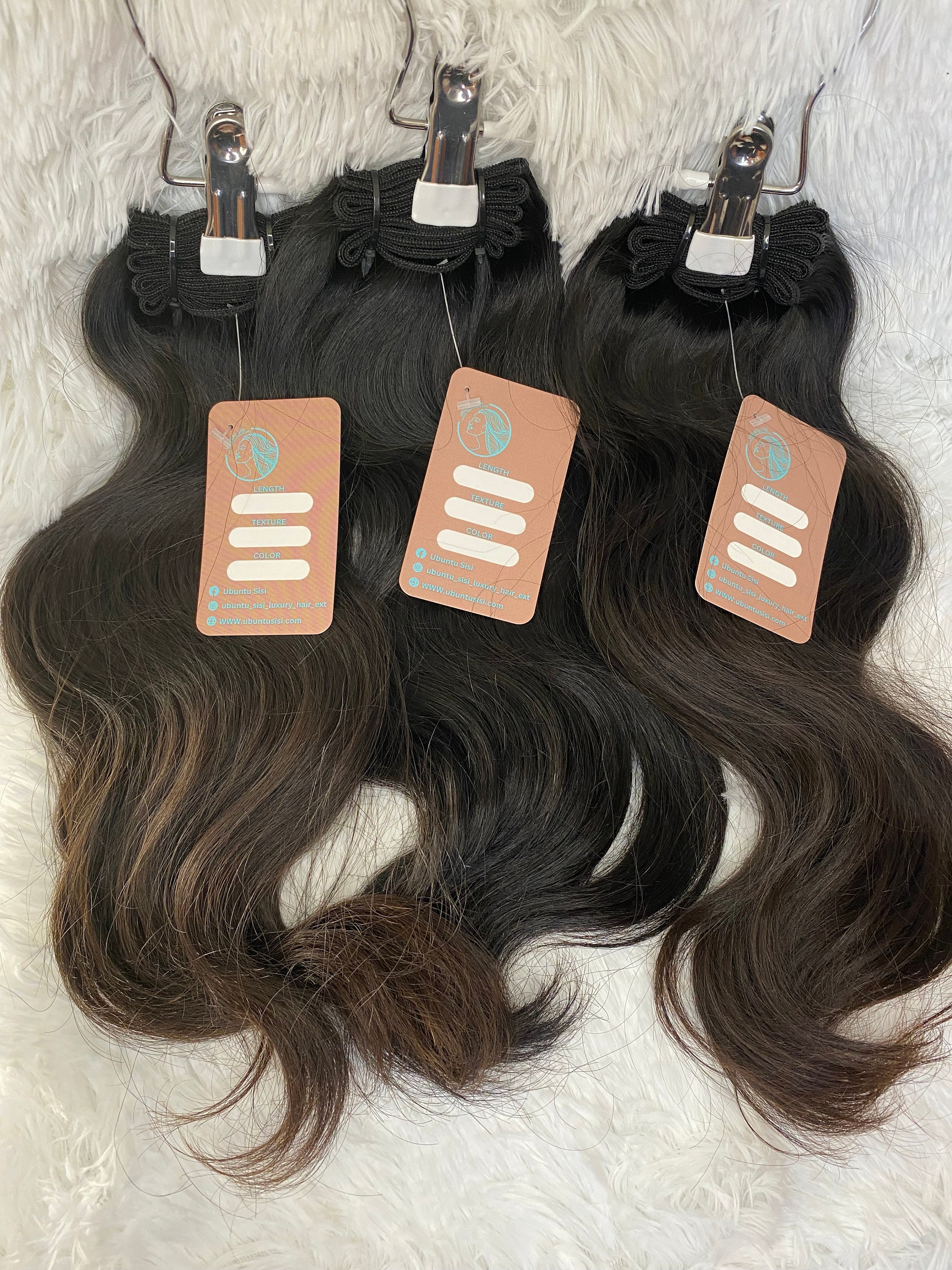 Raw Indian Temple Hair Bundles Etsy