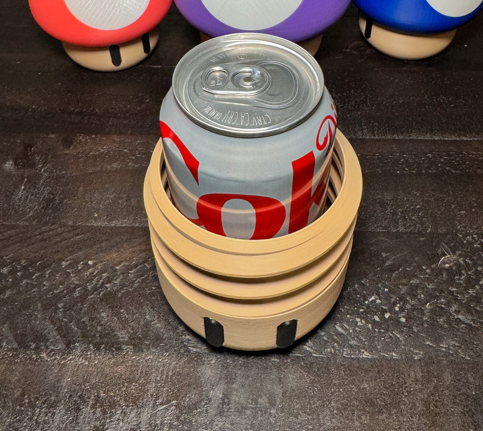 Mario Inspired Mushroom Head Screw Top Container - Etsy