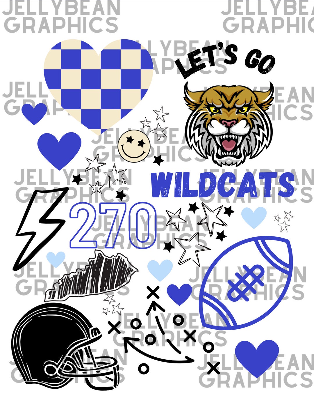 Kentucky Wildcats 270 Area Code - Etsy
