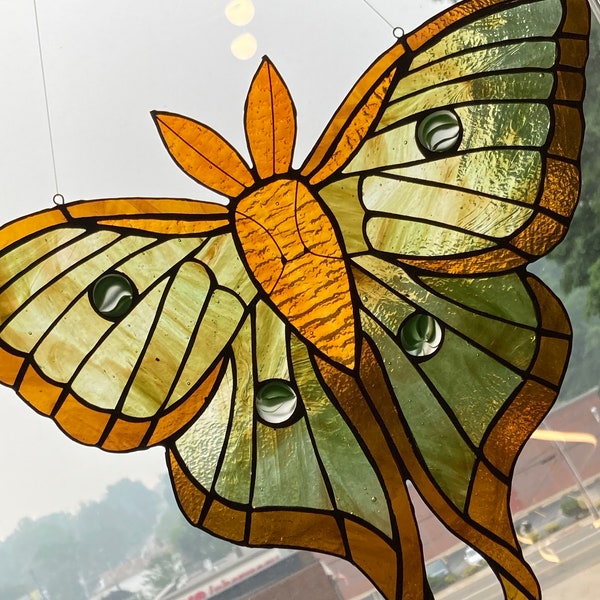 Moth Stained Glass - Etsy