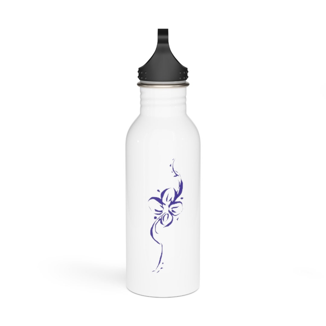 2 Original Floral Designs indigo Blue 20 Oz Stainless Steel Water ...