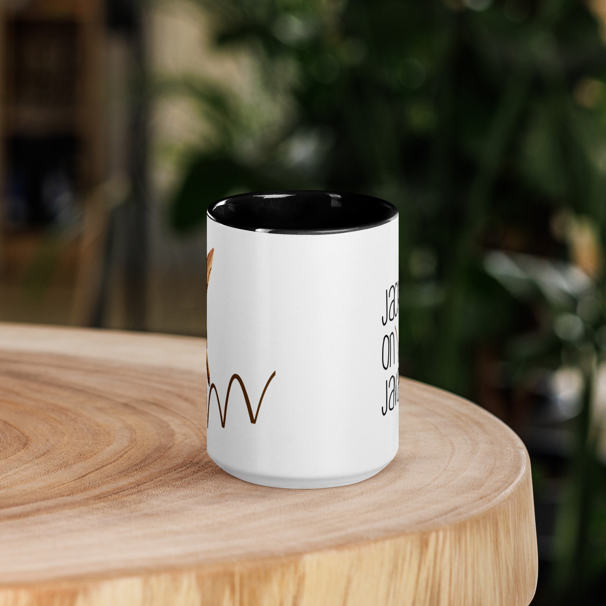 Café Critters : Jacked on Java (V02) - Jack Rabbit Drinking Coffee Mug ...