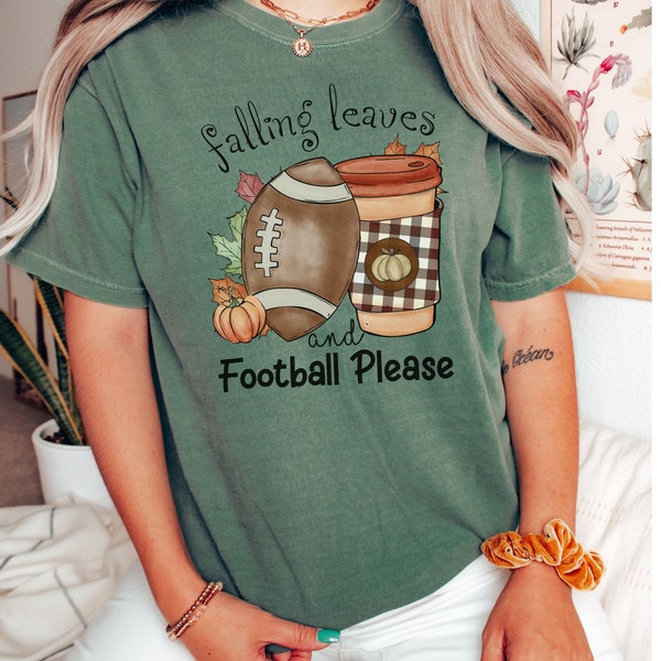 Autumn Leaves and Football Please - Etsy