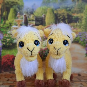 Crochet Pattern Plush Camel PDF File in English and German - Etsy