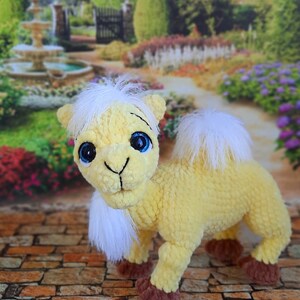 Crochet Pattern Plush Camel PDF File in English and German - Etsy