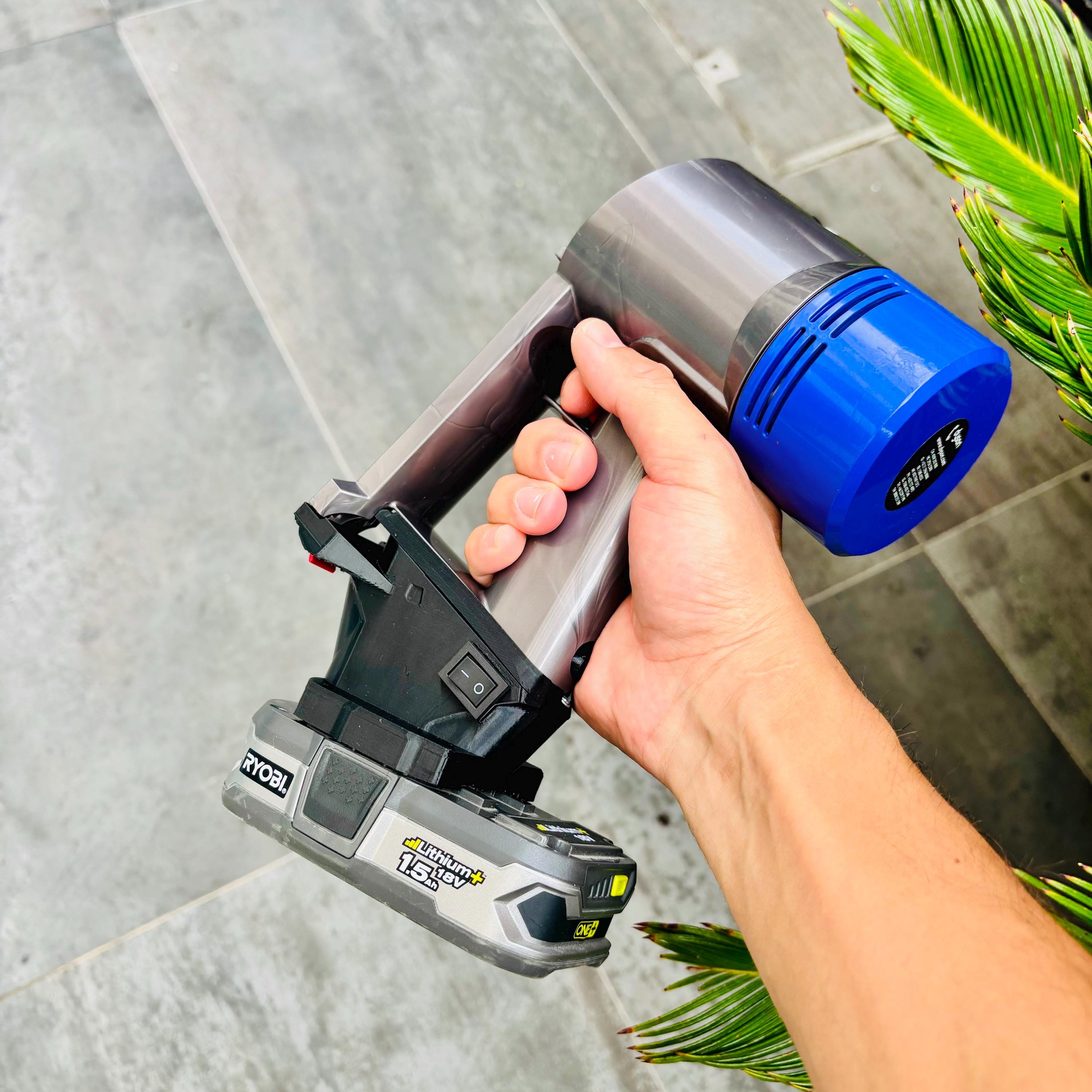 Dyson V6 V7 V8 Battery Adapter: Ryobi, Parkside, Makita, Dewalt ...