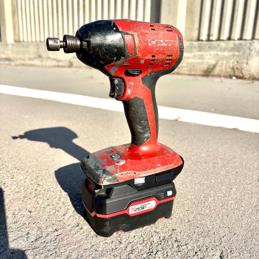 Hilti CPC Battery Adapter: 3D Printed, Compatible With Makita, Dewalt ...