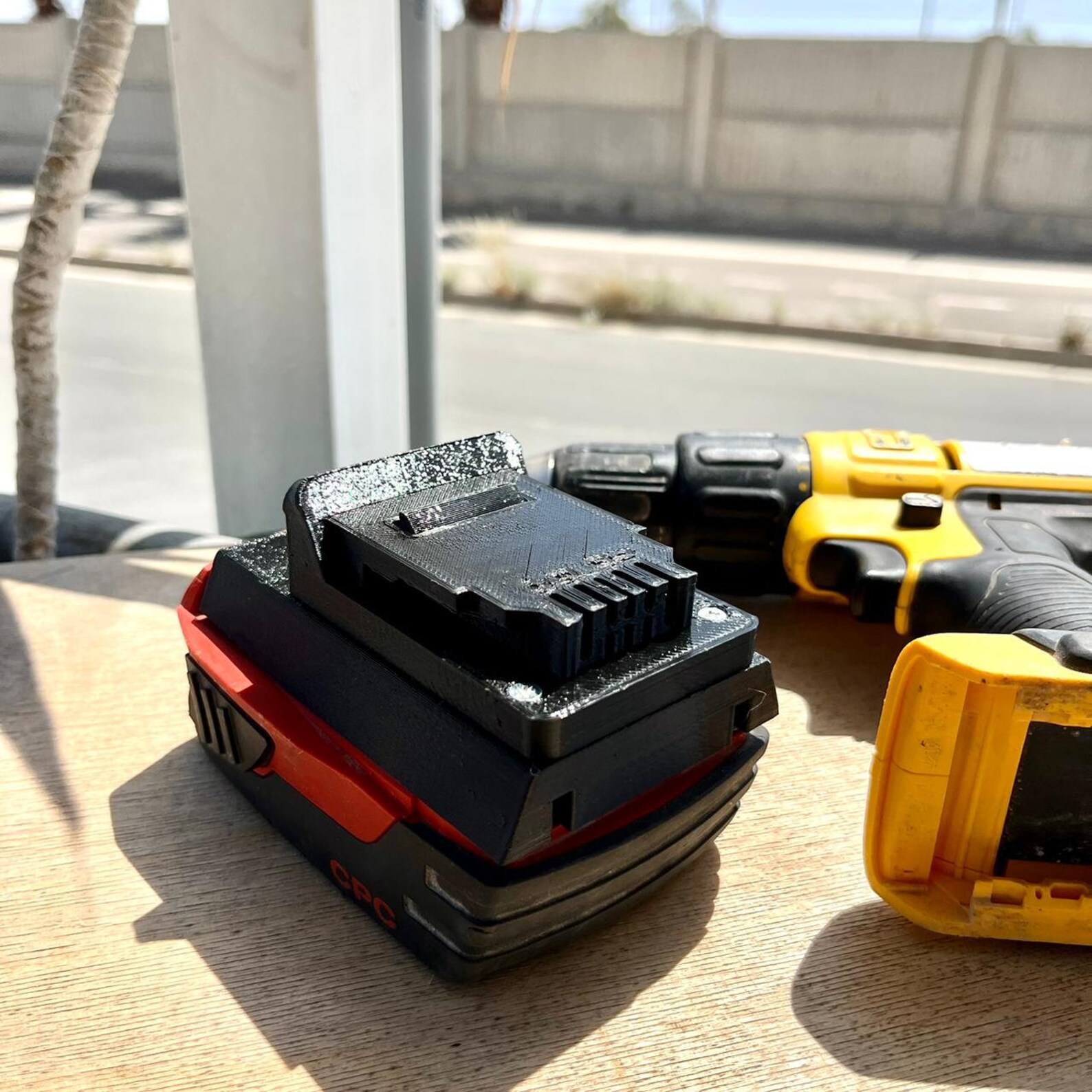 Dewalt XR Adapter to HILTI Cpc Battery Converter – 3D Printed, Power ...