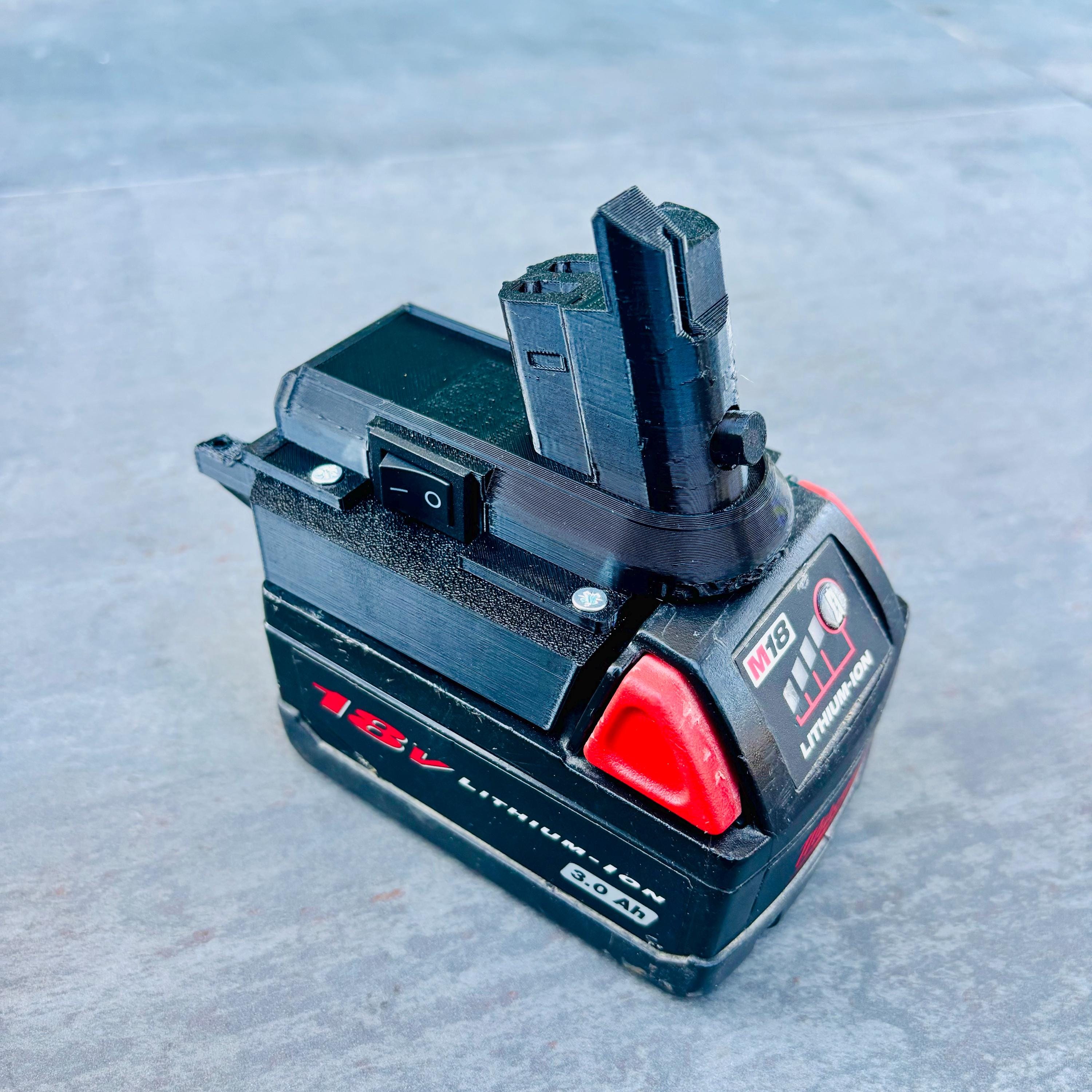 Dyson Vacuum V6 V7 V8 Adapter to Milwaukee M18 Battery Converter – 3D ...