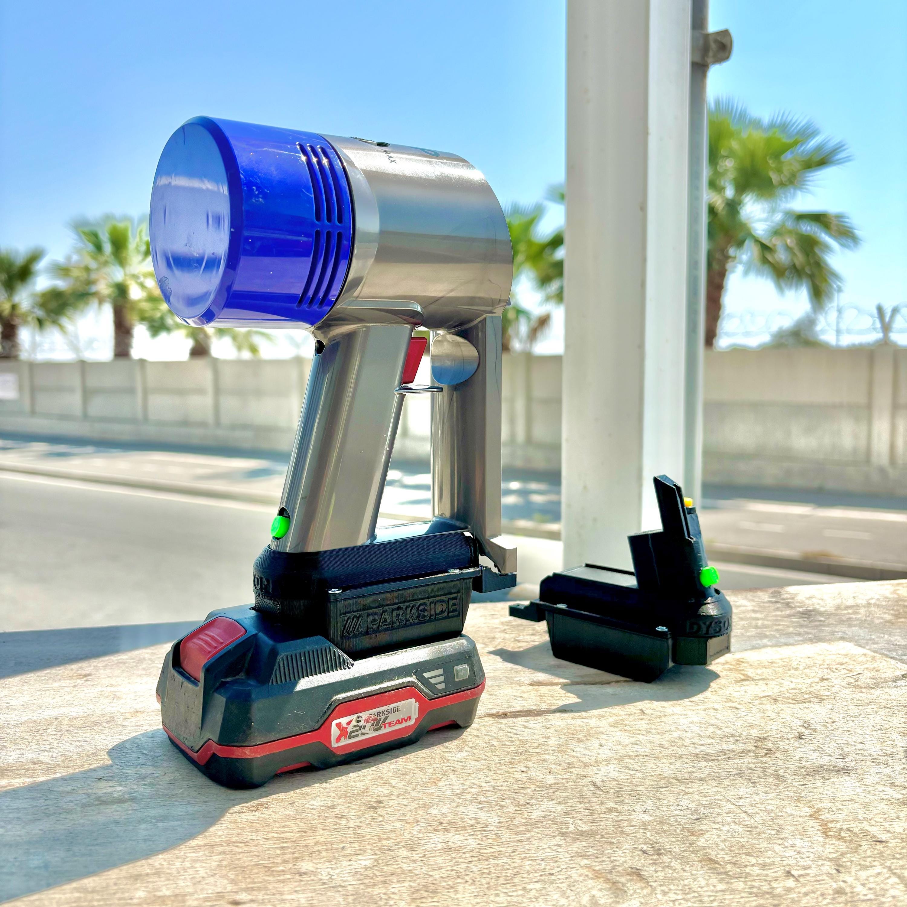 Dyson V6 V7 V8 Battery Adapter: Ryobi, Parkside, Makita, Dewalt ...