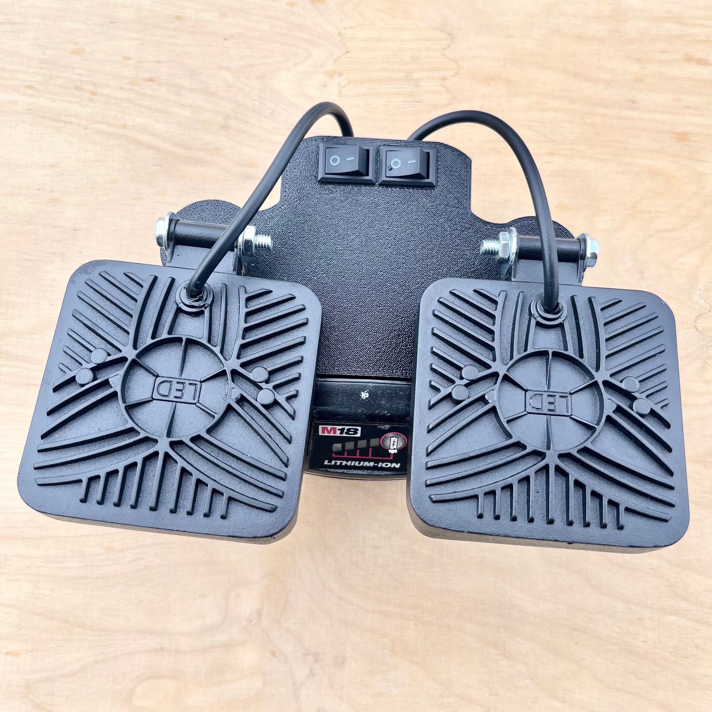 Milwaukee M18 Dual LED Work Light: Portable Job Site Lighting - Etsy