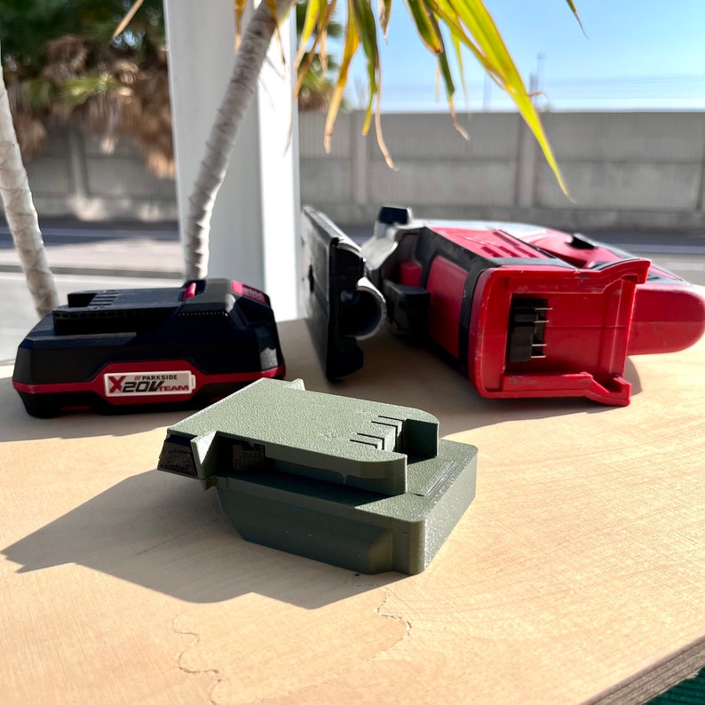 Parkside 20v Battery to Milwaukee M18 Adapter - Etsy