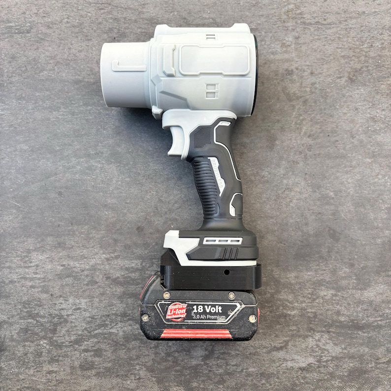 1000W Handheld Turbo Fan Blower - Compatible With Power Tool Batteries ...