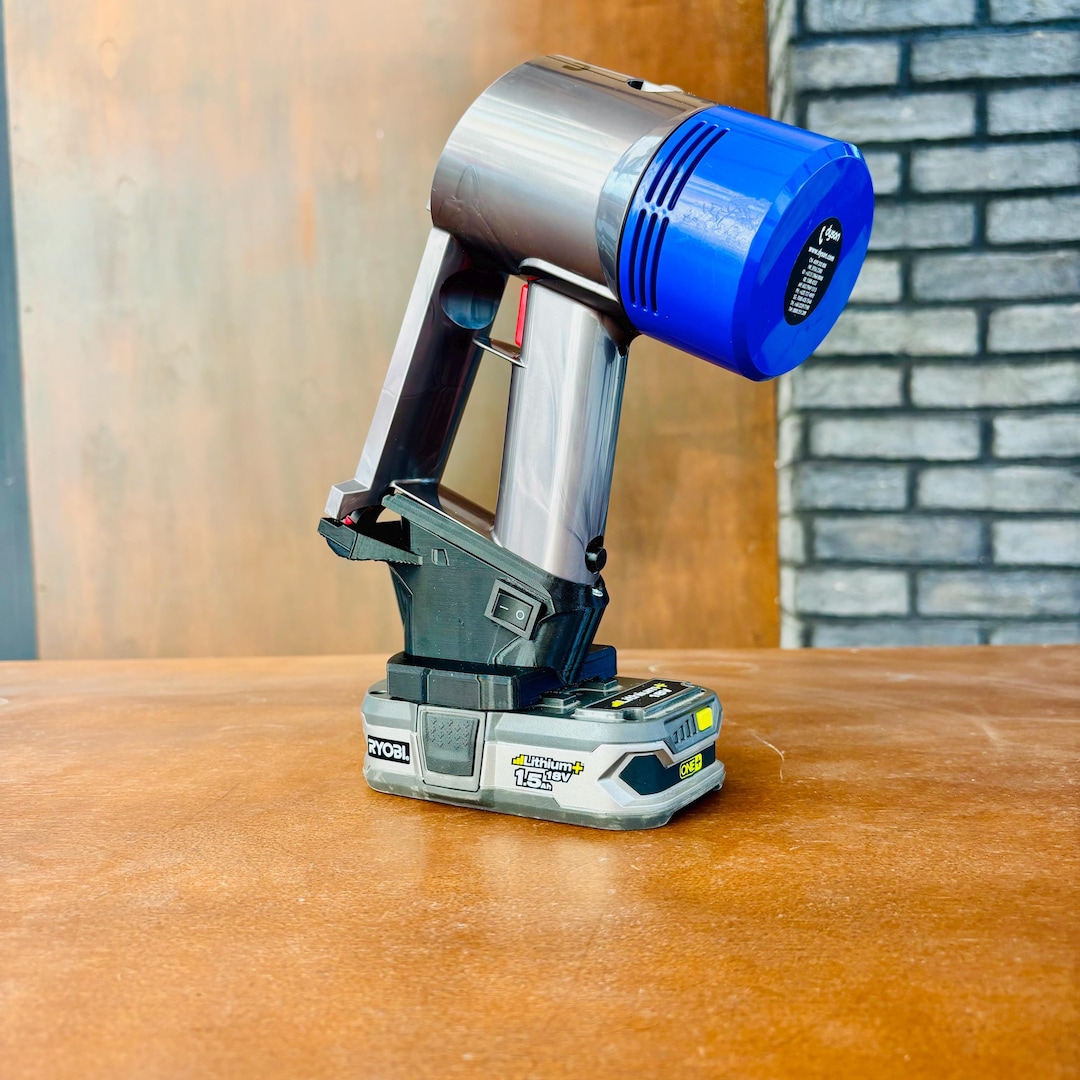 3D Printed Dyson to Ryobi Battery Adapter: V6, V7, V8 Converter - Etsy