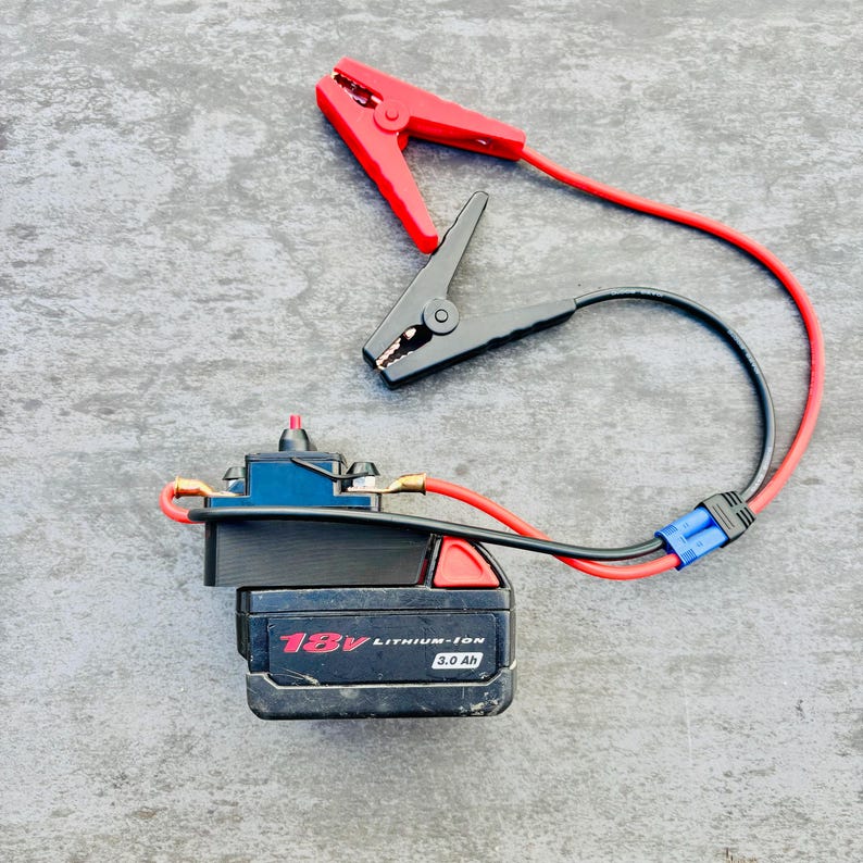 Milwaukee M18 Battery Jump Starter: Portable Car Battery Booster - Etsy