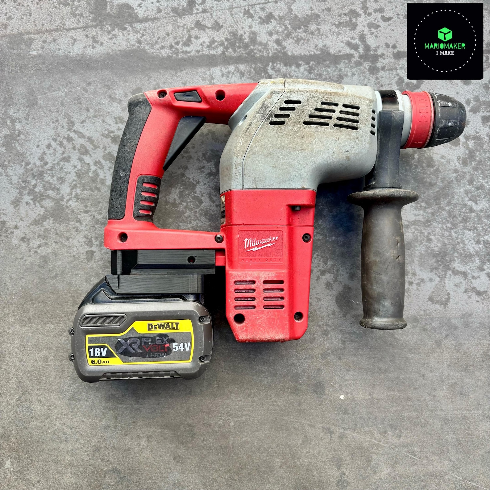 Milwaukee V28 to Dewalt XR Battery Adapter: 3D Printed Converter - Etsy