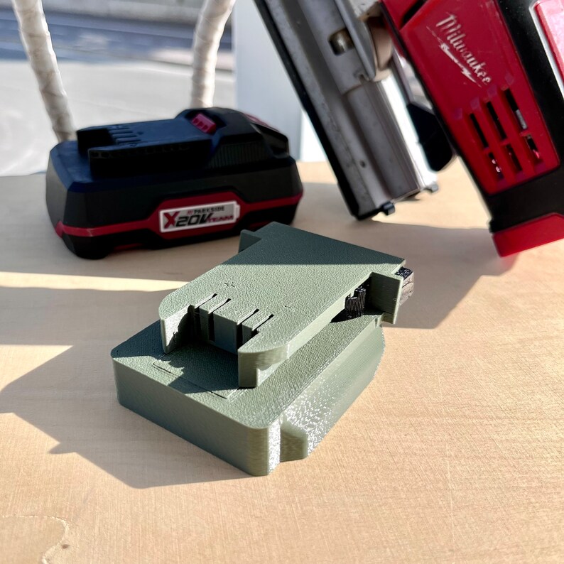 Parkside 20v Battery to Milwaukee M18 Adapter - Etsy