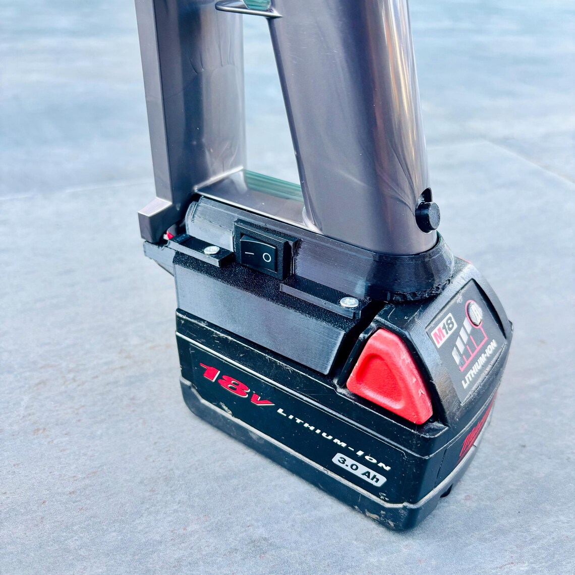 Dyson V6 V7 V8 Vacuum Adapter for Milwaukee M18 Battery - 3D Printed - Etsy