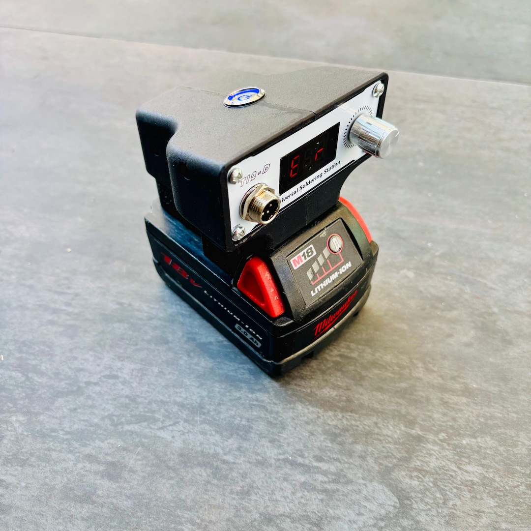 Milwaukee M18 Battery Soldering Iron Station: Portable DIY Electronics ...
