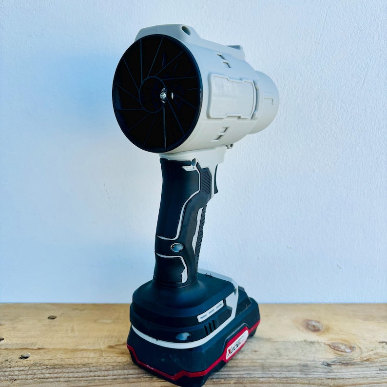 1000W Handheld Turbo Fan Blower - Compatible With Power Tool Batteries ...