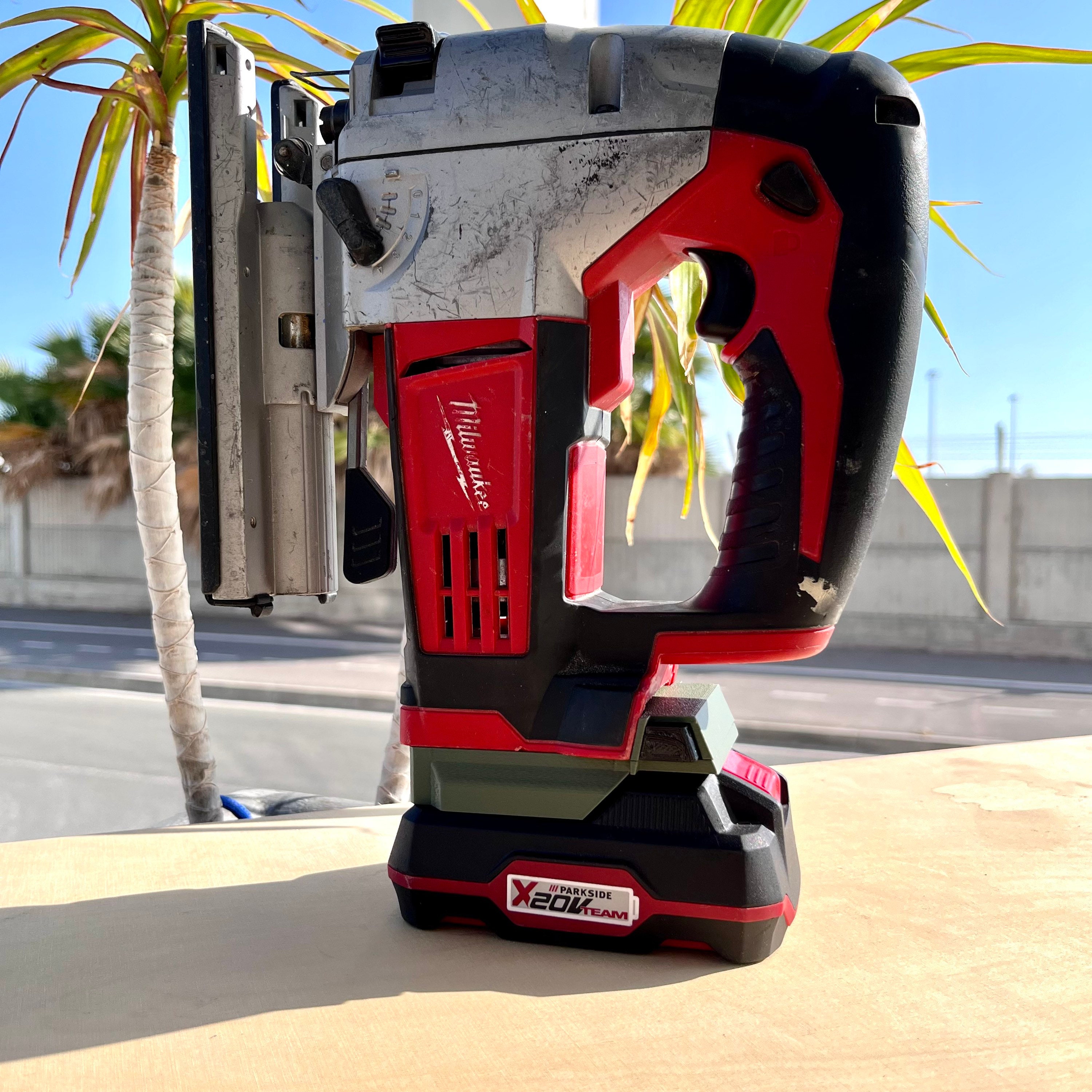 Parkside 20v Battery to Milwaukee M18 Adapter - Etsy