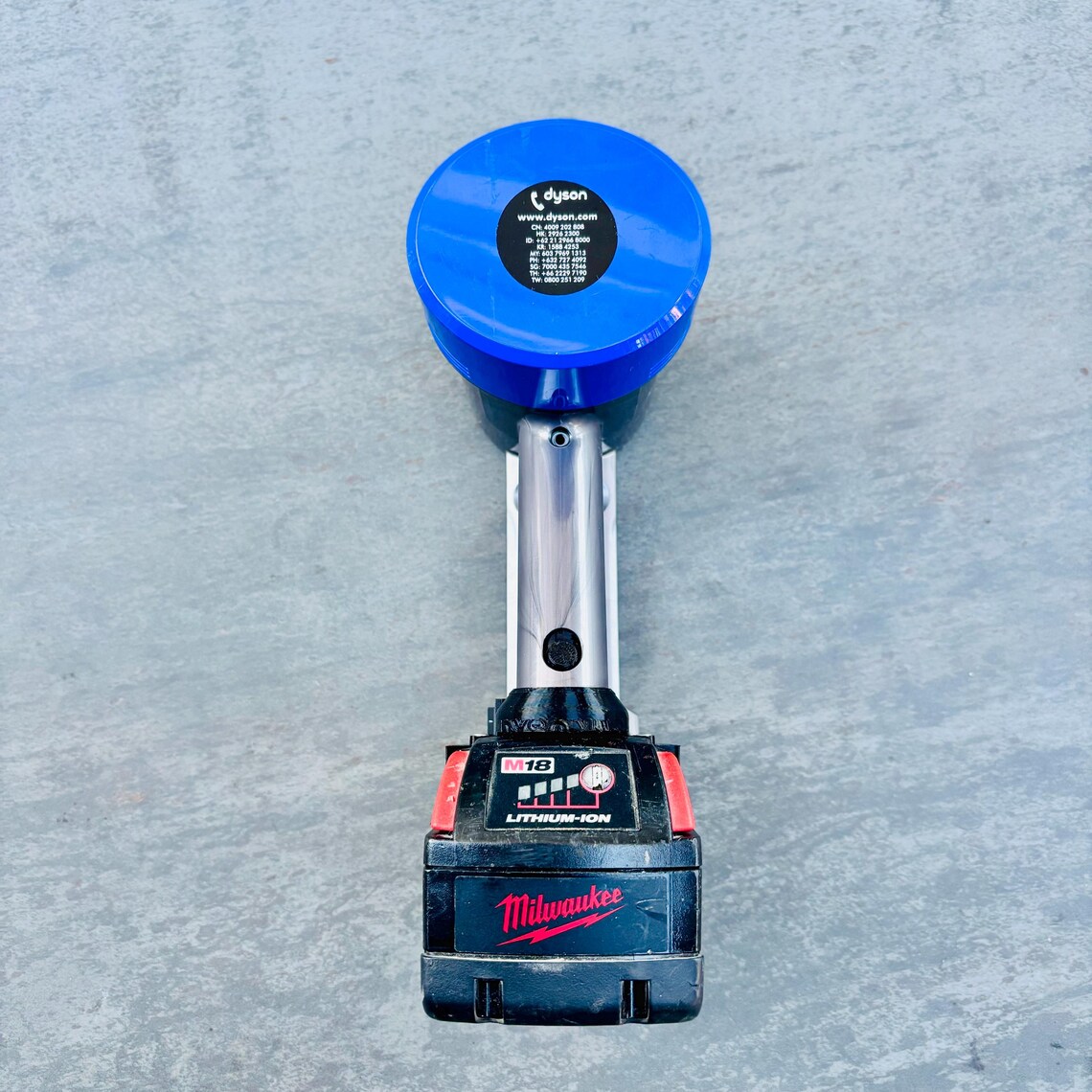 Dyson V6 V7 V8 Vacuum Adapter for Milwaukee M18 Battery - 3D Printed - Etsy