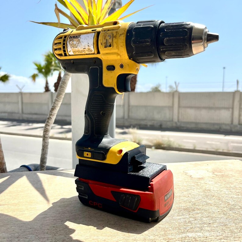 Dewalt XR Adapter to HILTI Cpc Battery Converter – 3D Printed, Power ...