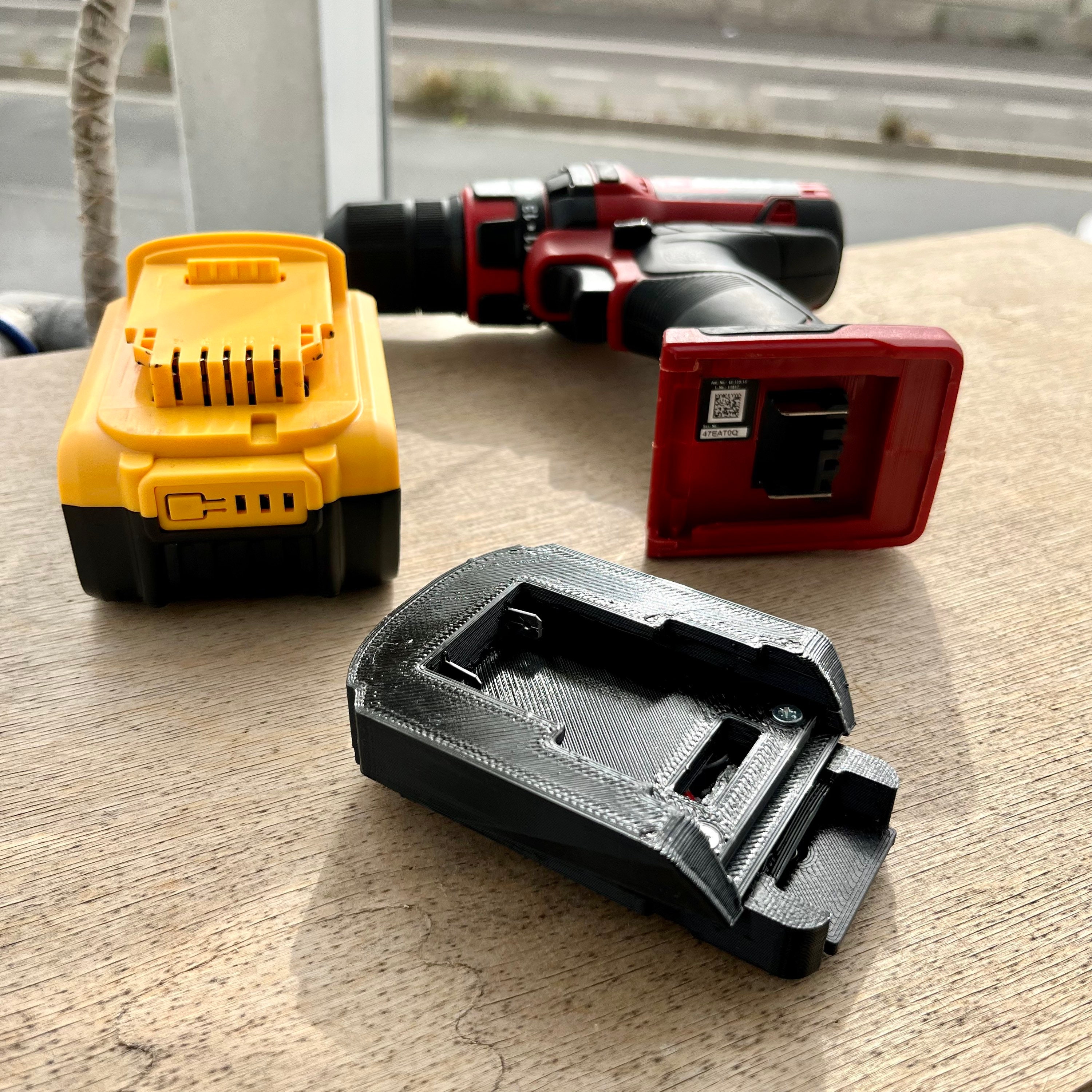 Einhell Power-x-change to Dewalt XR Battery Adapter - DIY Tool - Etsy