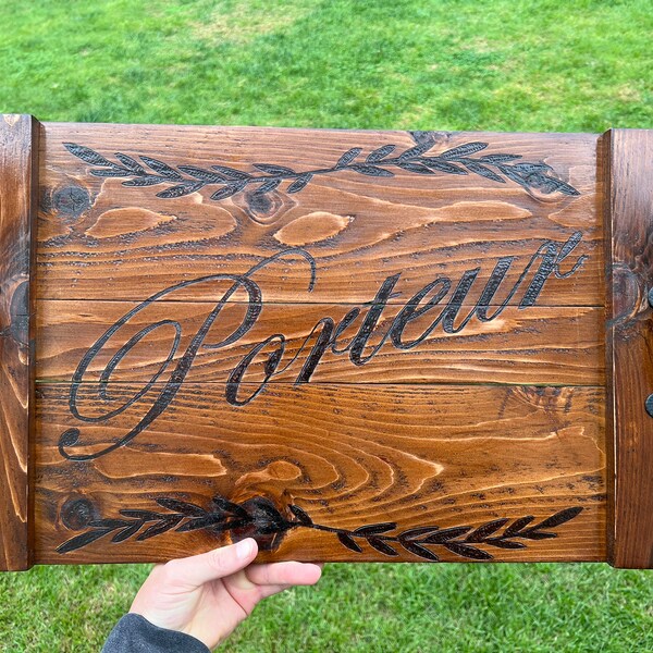 Wood Burned Sign - Etsy