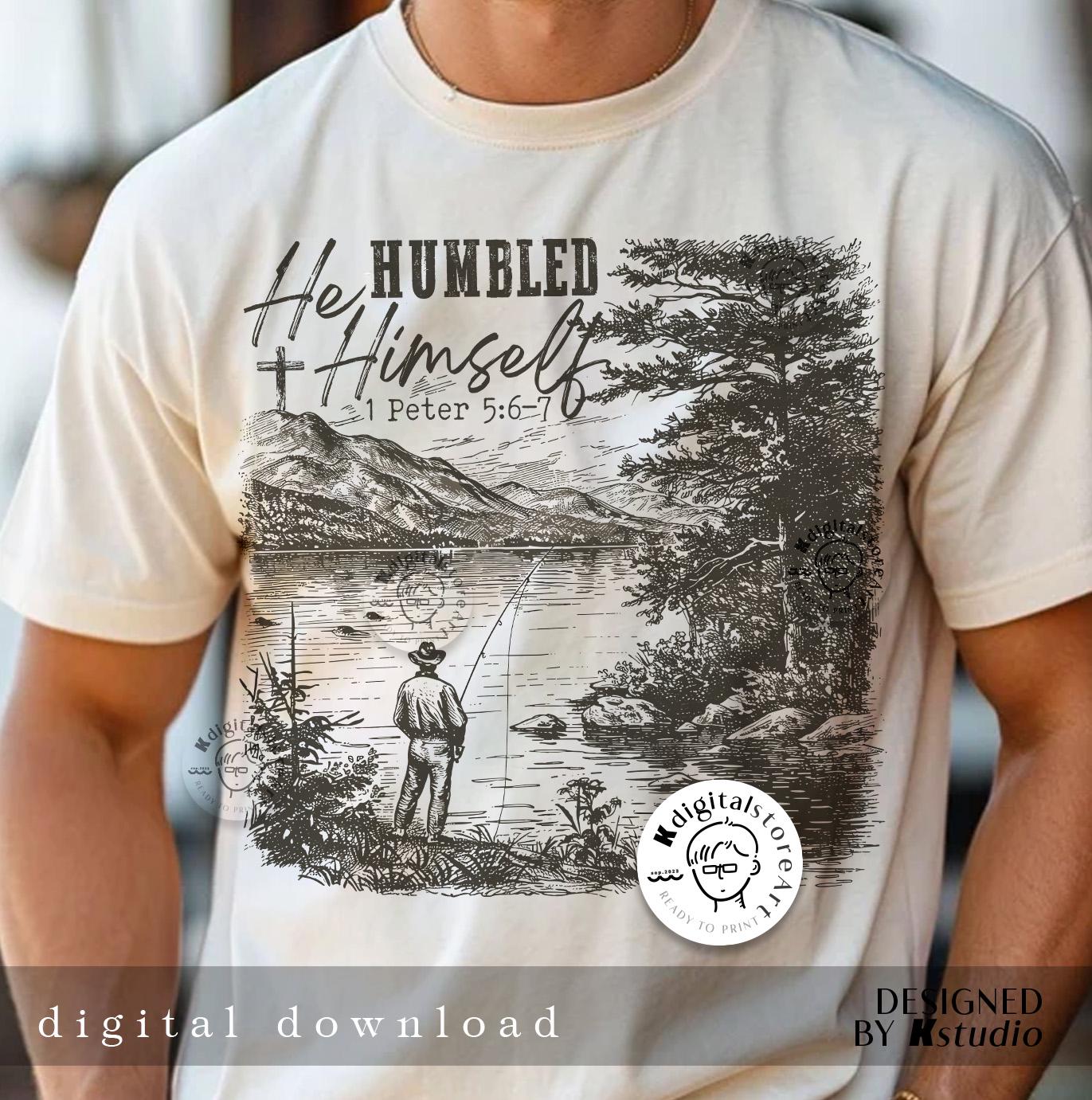 He Humbled Himself, Jesus Bible Verse, Bible Png, Jesus Fishing Png ...