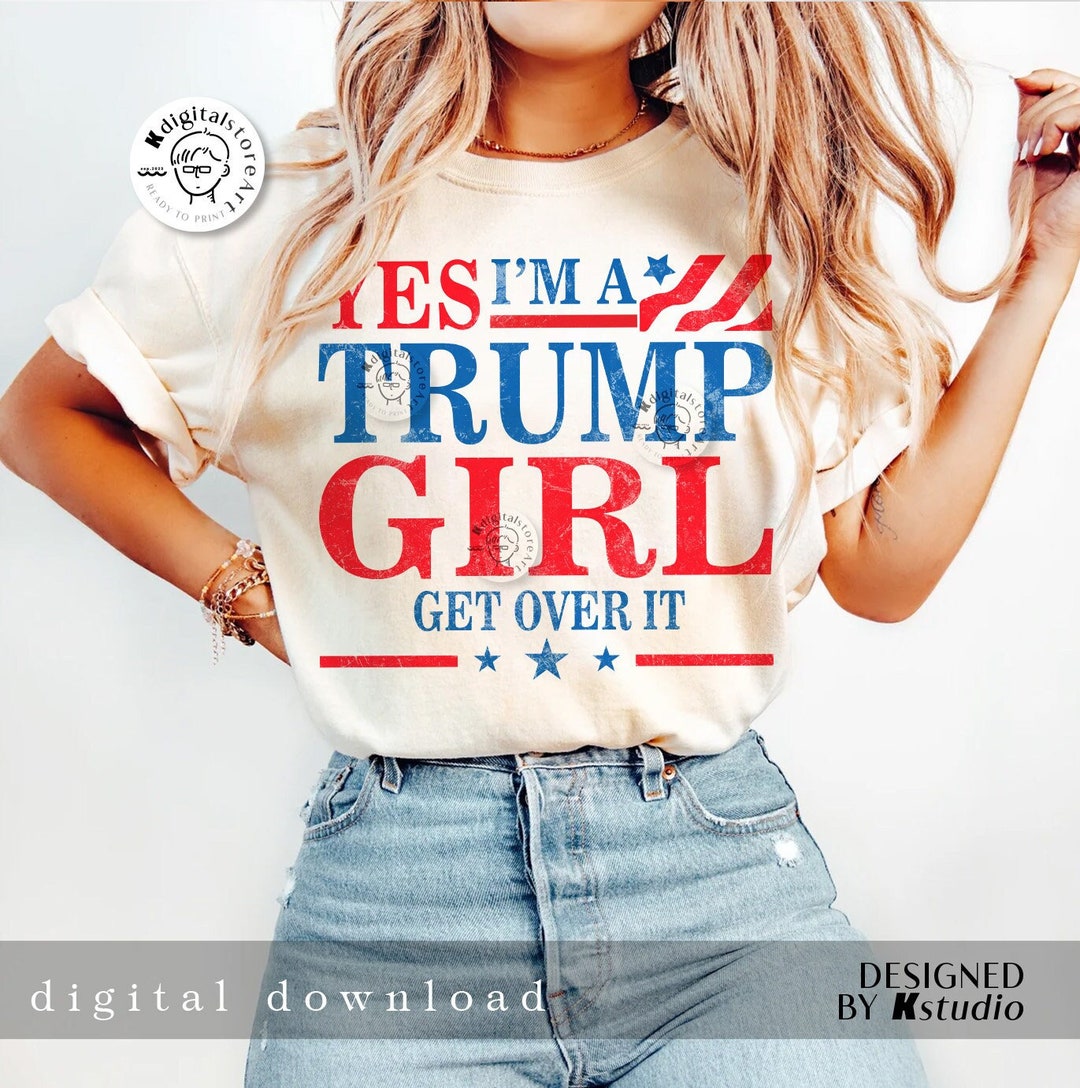 Trump Girl SVG PNG Design, Trump 2024 Svg Png, Trump 2024 Design ...