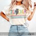 Retro Teacher Png Design, Teacher Shirt Png, Back to School Png Design ...