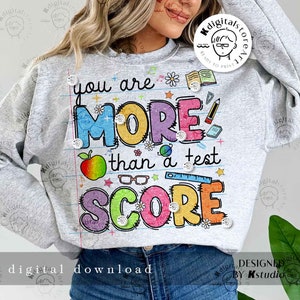 You Are More Than Test Score Png, Test Day Png, It's Test Day You All ...