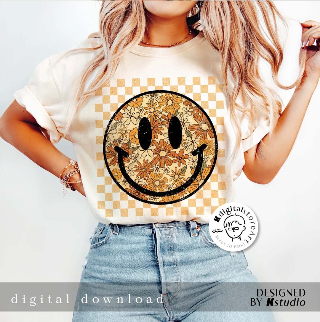 Retro Autumn Smiley Png, Retro Fall Smiley Png, Fall Bow PNG, Fall ...