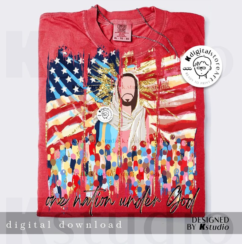 Jesus 4th July, One Nation Under God Png, Christian God 4th July ...