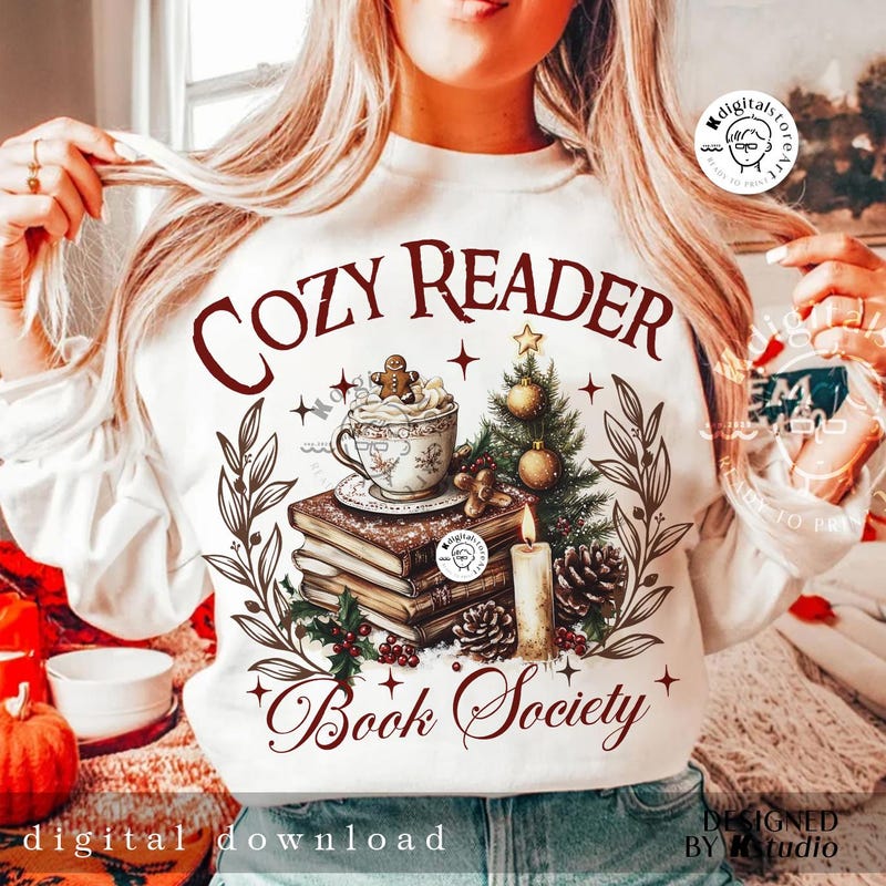 Cozy Reader Book Club Shirt - Etsy