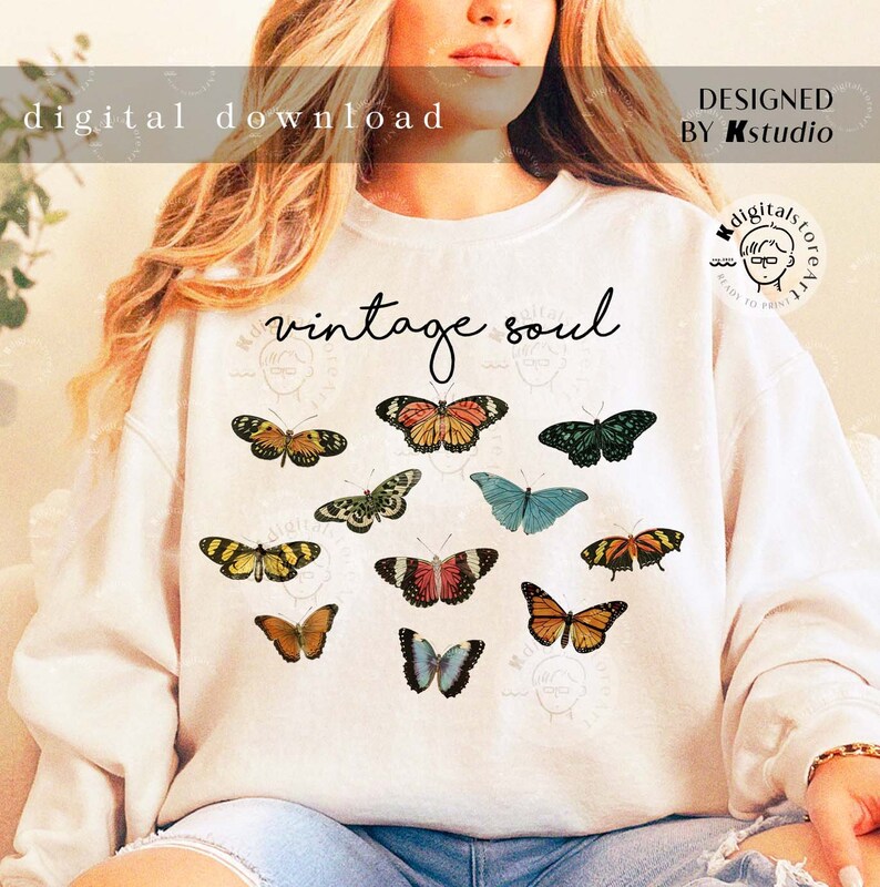 Retro Butterfly Png, Retro Aesthetic Buterfly Art, Vintage Butterfly ...